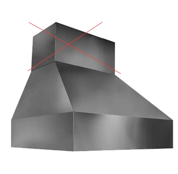 Trade-Wind Pyramid Style P724212 42" 1200 CFM SS Outdoor BBQ Vent Hood ...